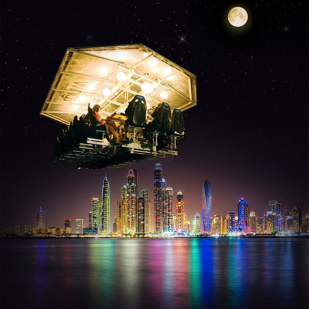 Dinner in the Sky- Dinner - Jas Tours & Travels